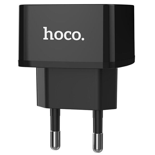 ᐉ Сетевое зарядное устройство Hoco C70A QC3.0 (1USB, 3A) - Black ...