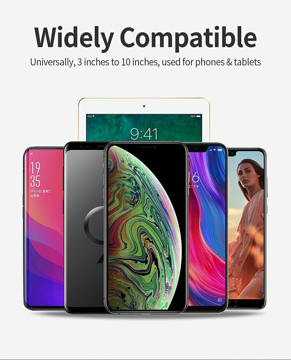 ᐉ Универсальная подставка ESSAGER Foldable Stand - Black (981217B ...