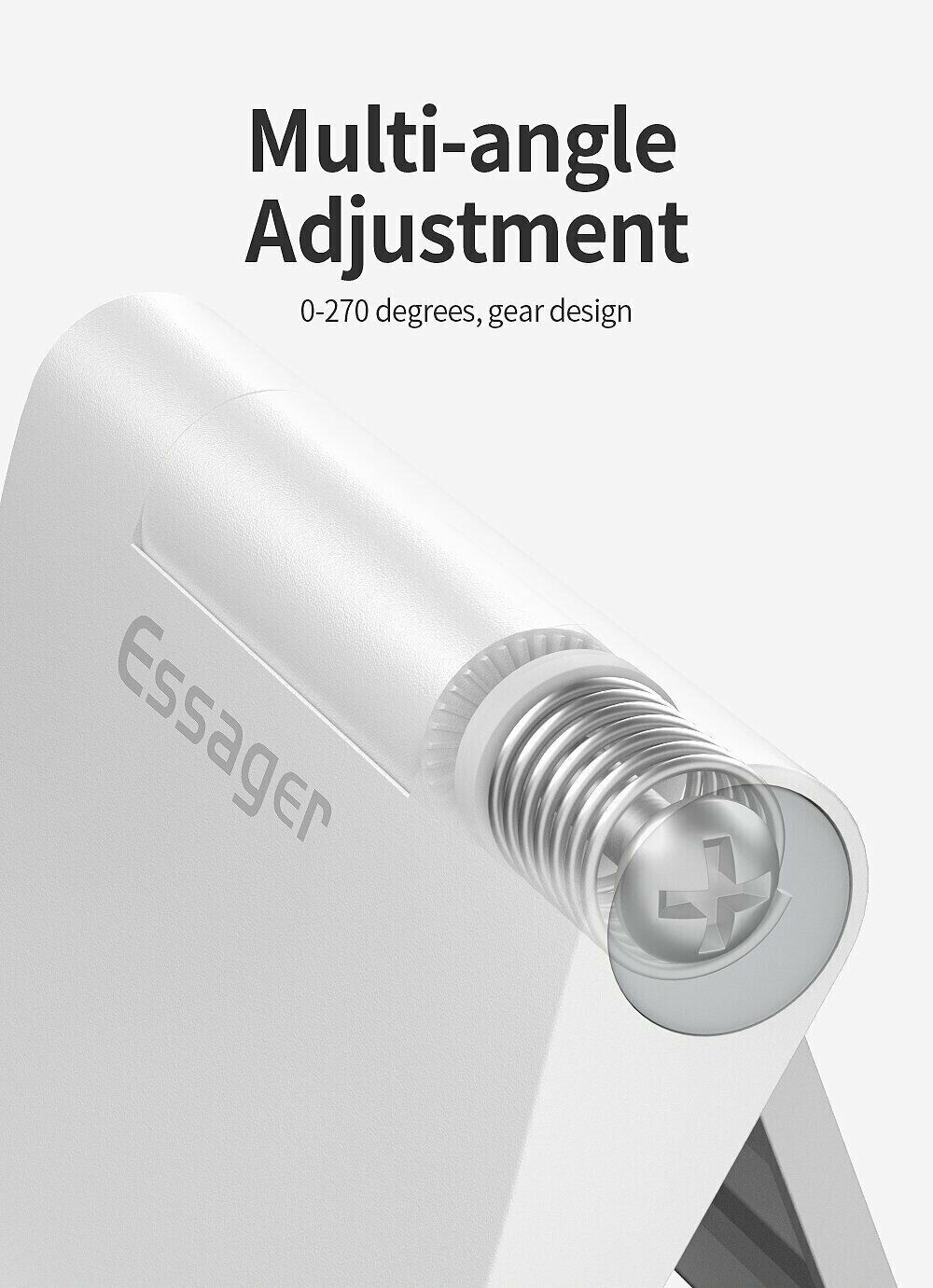 ᐉ Универсальная подставка ESSAGER Foldable Stand - Black (981217B ...